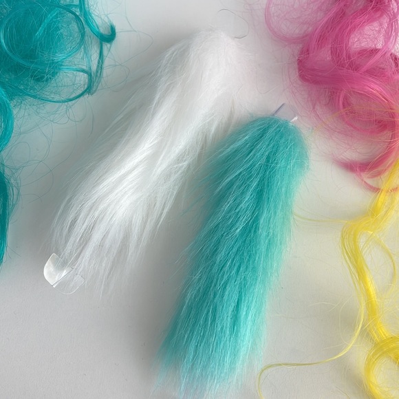 Barbie | Toys | Furry Costume Random Lot Craft Fur Barbie Hair ...